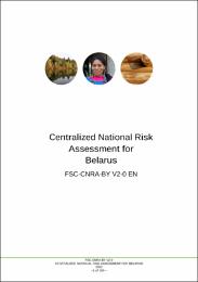 FSC Centralized National Risk Assessment for Belarus