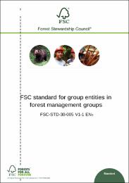 FSC Standard for Group Entities in Forest Management Groups