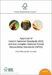 Approval of Interim National Standards (INS) and low complex National ...